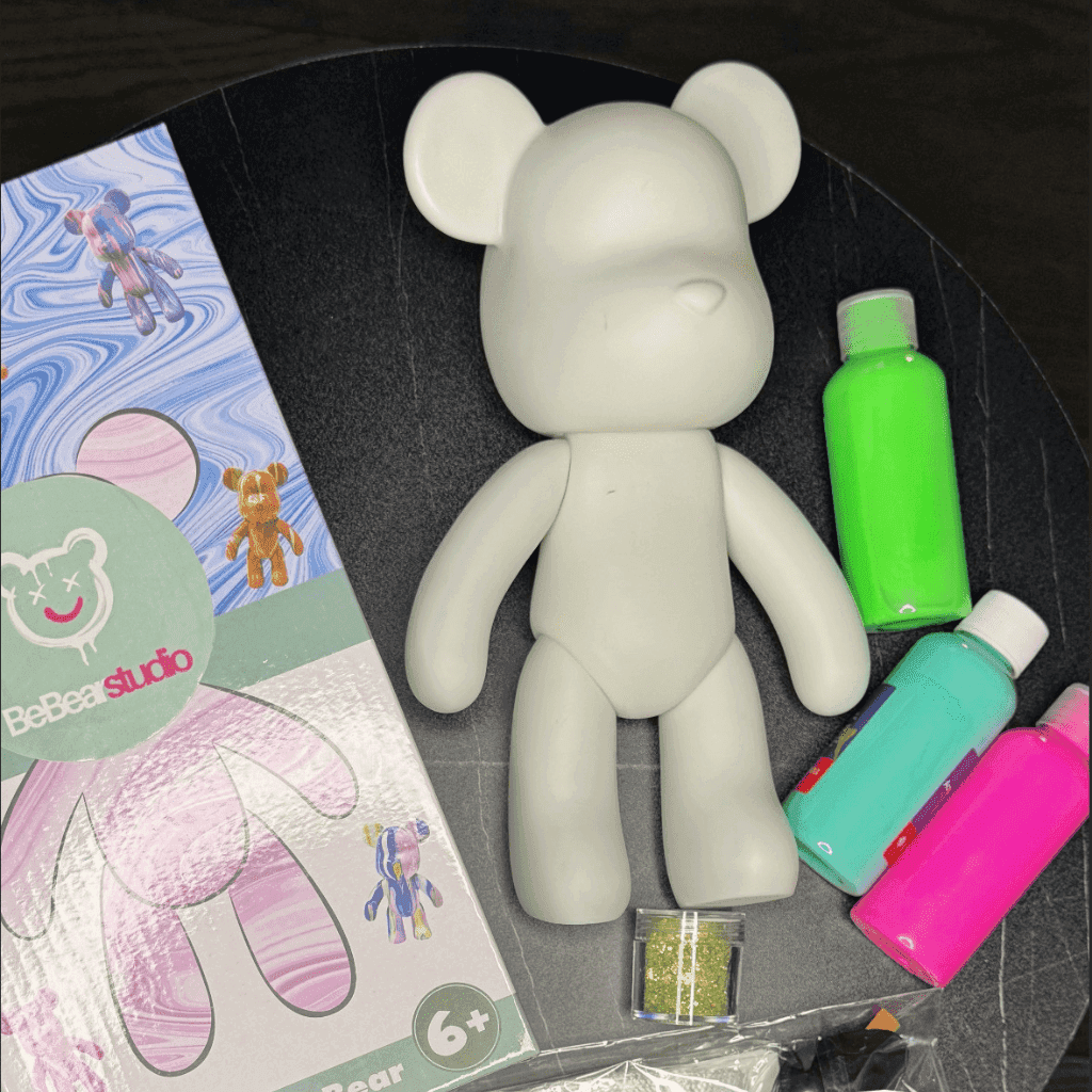 BeBear® Original BeBear DIY Kit – Paintable Art Bear for All Ages ...